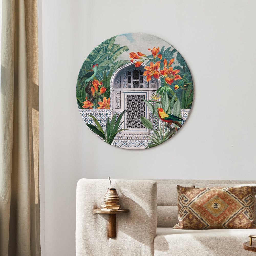 Shop Round Frame Wall Décor Online at Best Price in India – Jumig